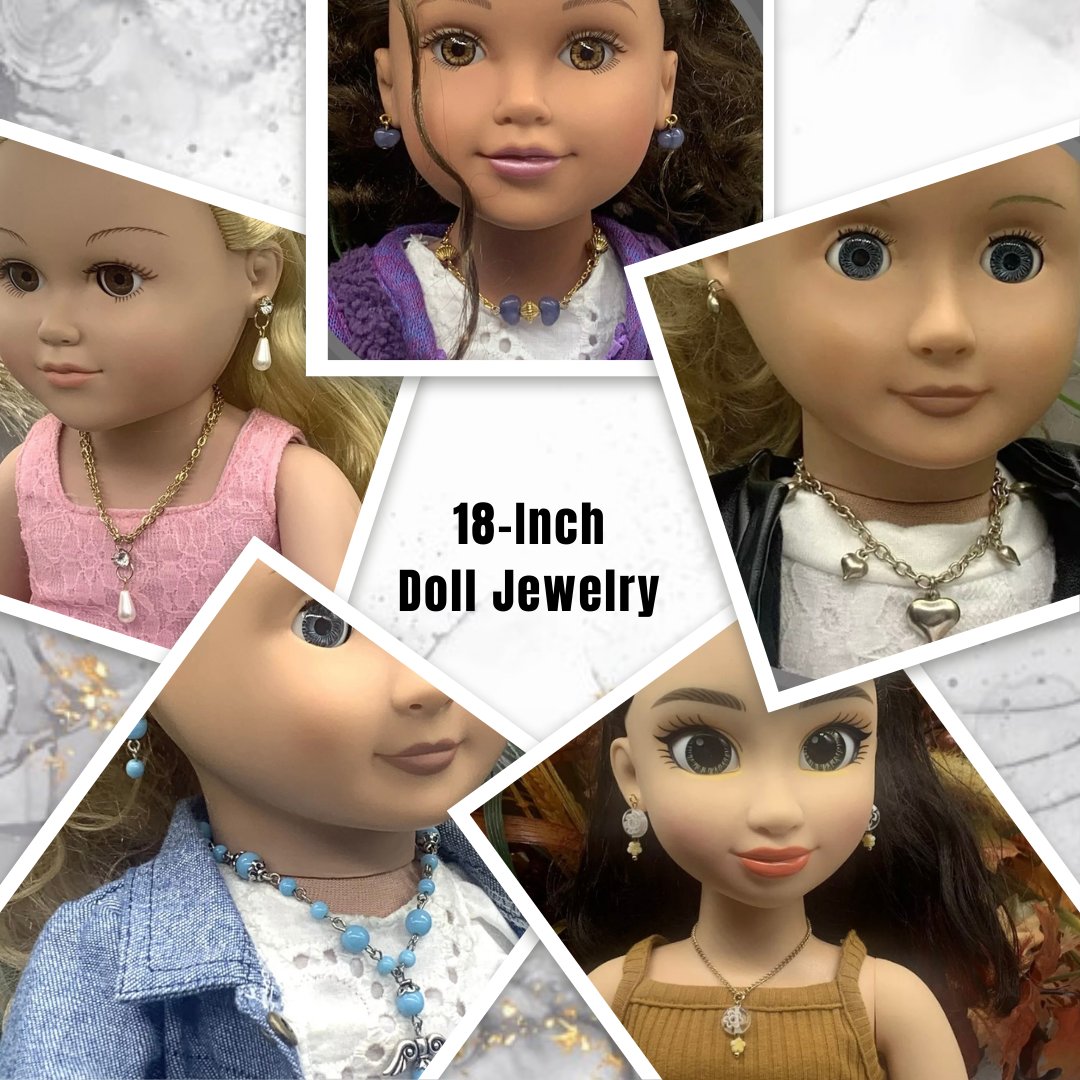18-Inch Fashion Doll Jewelry 18" – Mom’s Lil Treasures